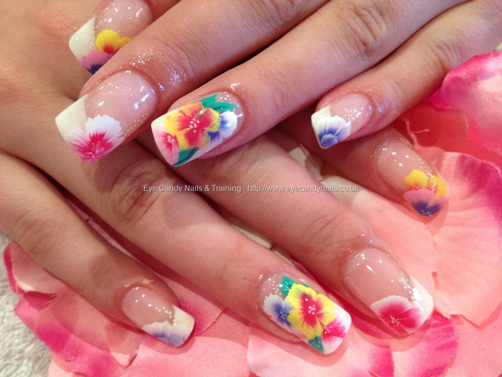 Eye Candy Nails And Training One Stroke Freehand Nail Art By Elaine