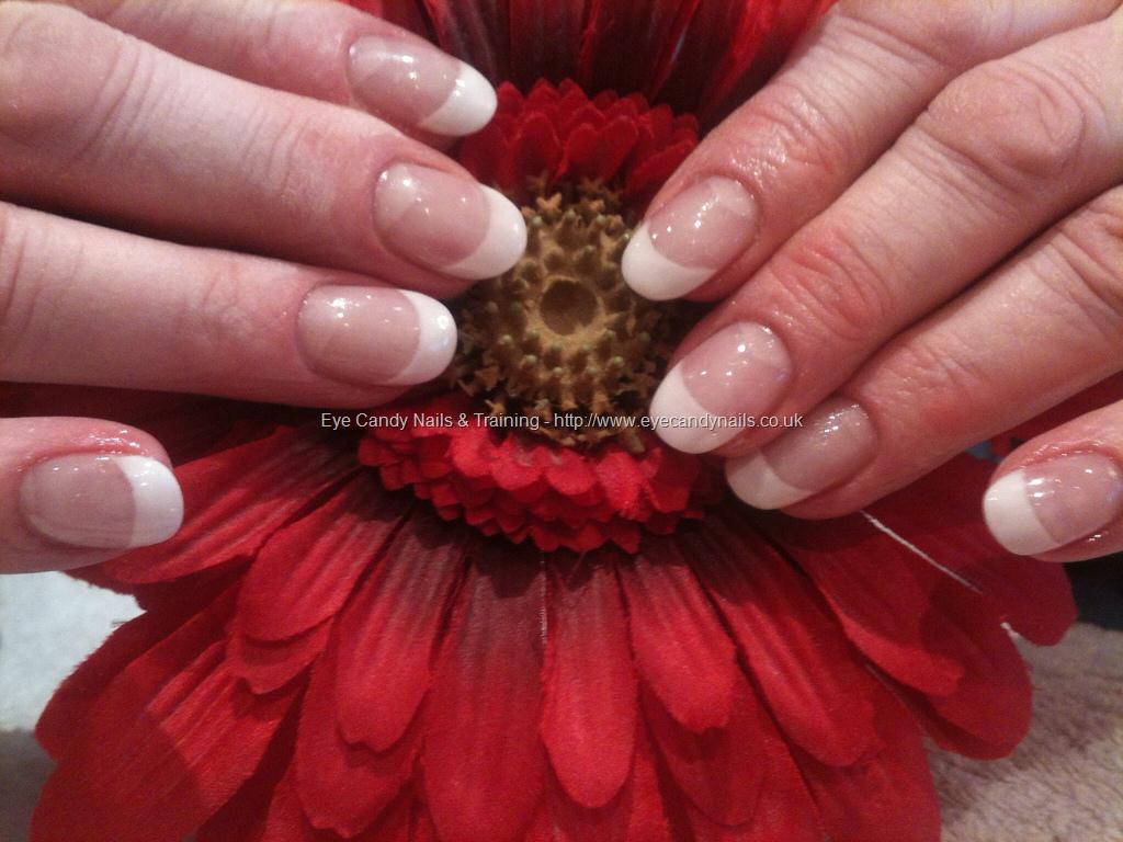 Eye Candy Nails And Training White Acrylic Tips By Elaine Moore On 18